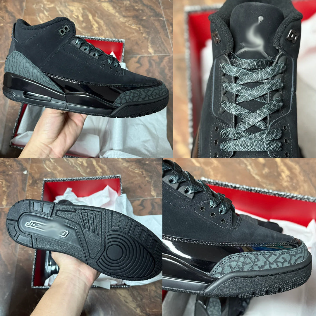 Mens J3 Shoes “Black Cat" – SUPPLIES OF NBA