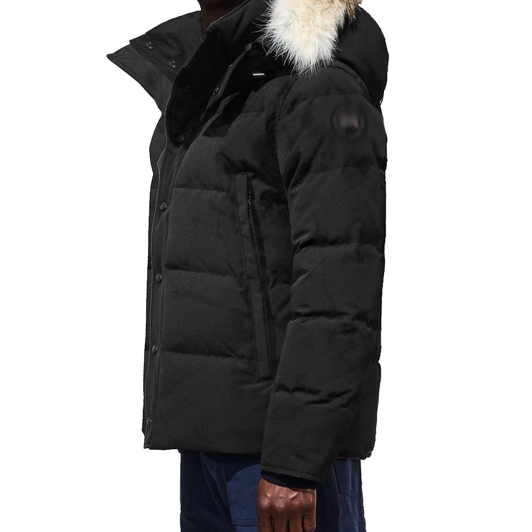 Mens Black Jacket "Black Badge Goose WDM" – SUPPLIES OF NBA